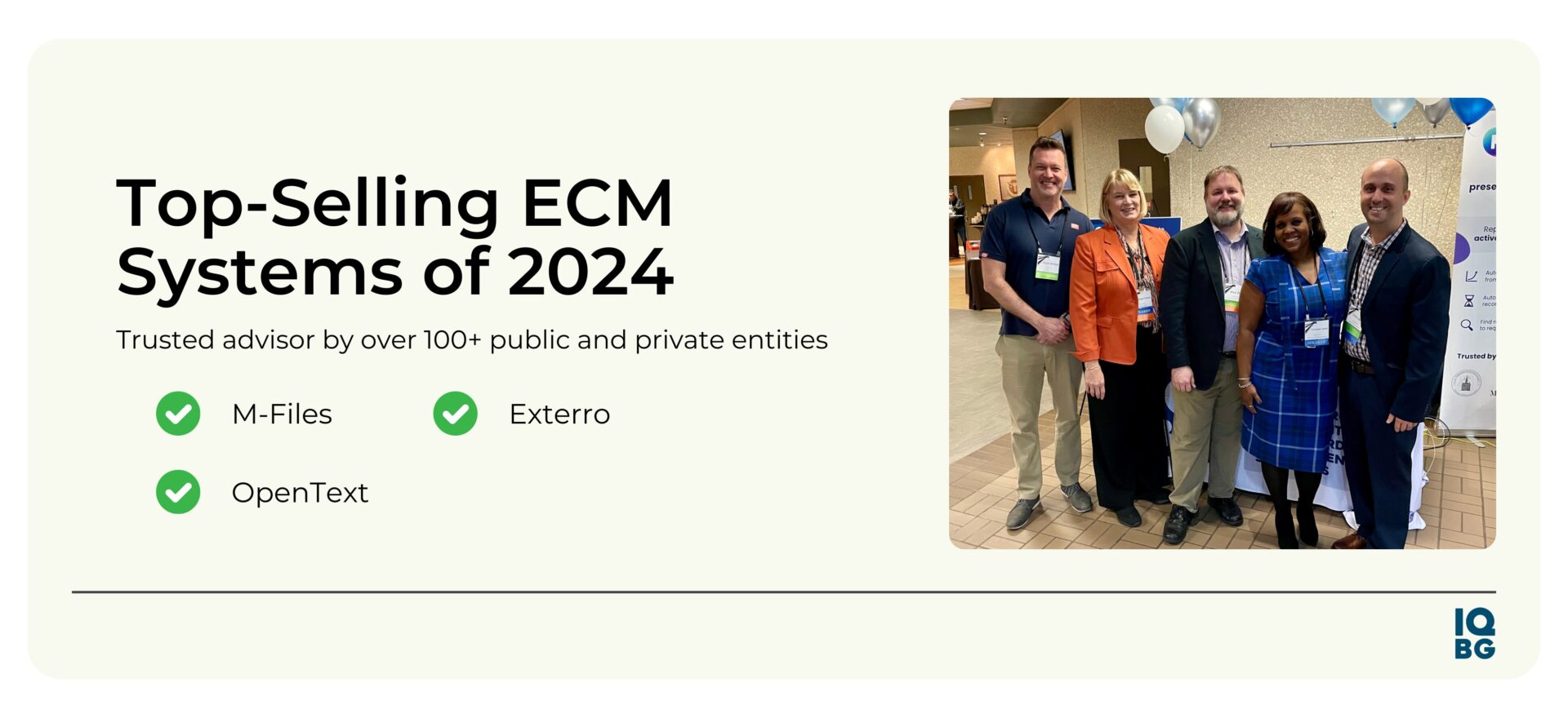 IQBG's Top Enterprise Content Management ECM Systems of 2024: A Mid ...